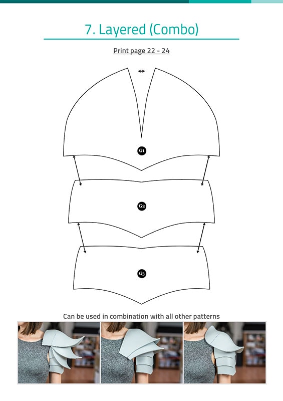 Free Shoulder Armor Template