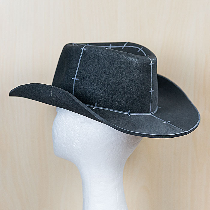 Cowboy Hat Pattern DOWNLOAD PDF Digital Download