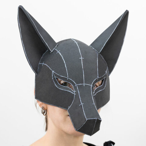 A cute Fox Mask Pattern for everyone! - KamuiCosplay