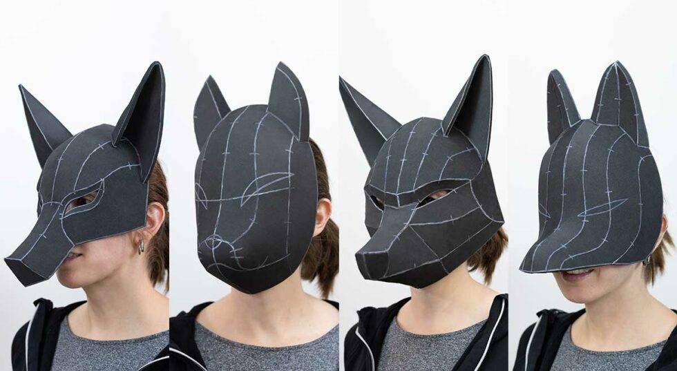 A cute Fox Mask Pattern for everyone! - KamuiCosplay
